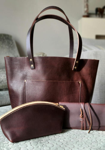 Eclipse Makeup Bag | Portland Leather Goods