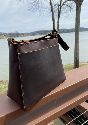 'Almost Perfect' Triangle Shoulder Bag | Portland Leather Goods