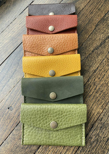 'Almost Perfect' Mini Envelope Wallet | Portland Leather Goods