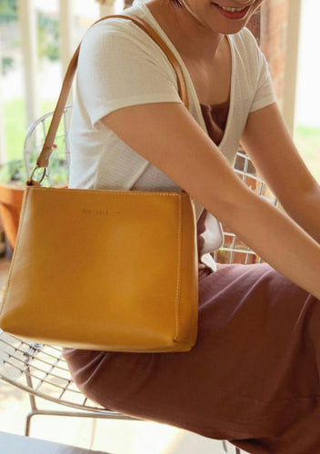 'Almost Perfect' Triangle Shoulder Bag | Portland Leather Goods