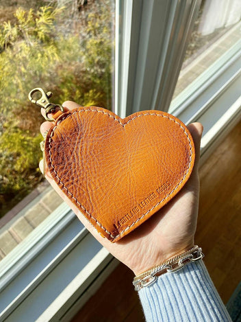Heart Pouch – Portland Leather