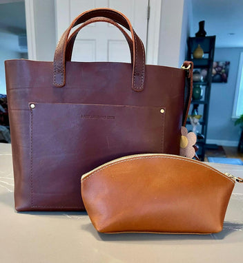 Eclipse Makeup Bag | Portland Leather Goods