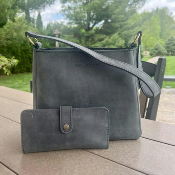 'Almost Perfect' Triangle Shoulder Bag | Portland Leather Goods