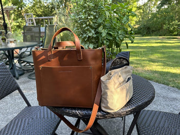 Canvas Purse Organizer | Portland Leather Goods