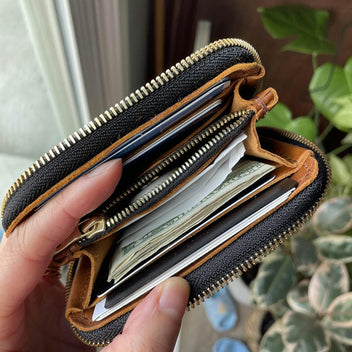 Small Zip Wallet | Portland Leather Goods