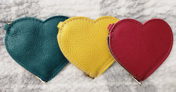 Heart Pouch – Portland Leather