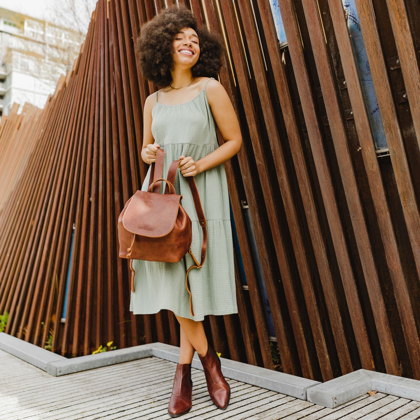 Bucket Backpack | Portland Leather Goods