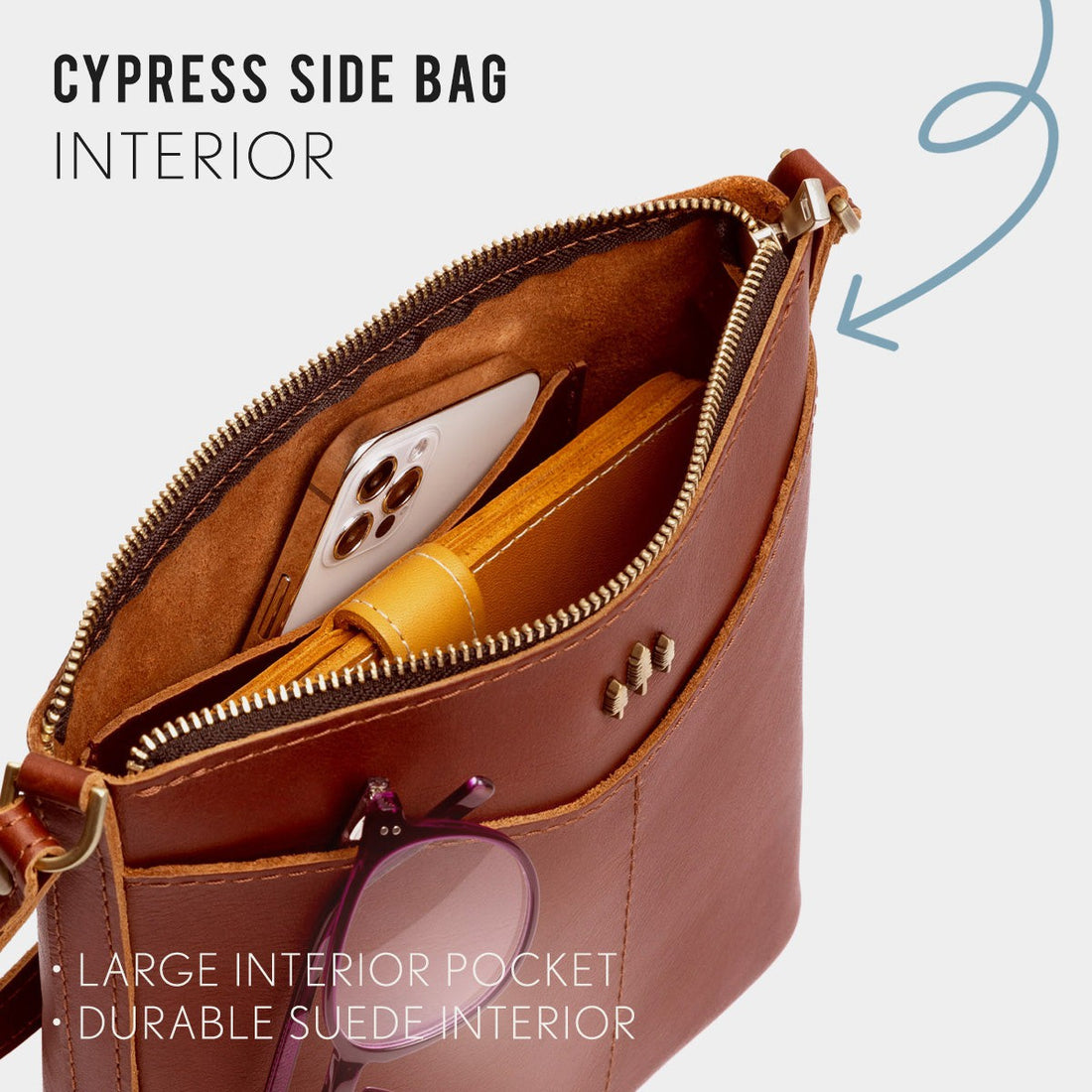 Cypress Side Bag | Portland Leather Goods