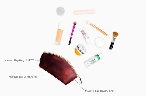 Eclipse Makeup Bag | Portland Leather Goods