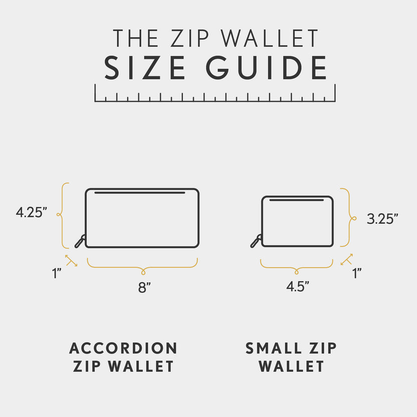 Small Zip Wallet | Portland Leather Goods