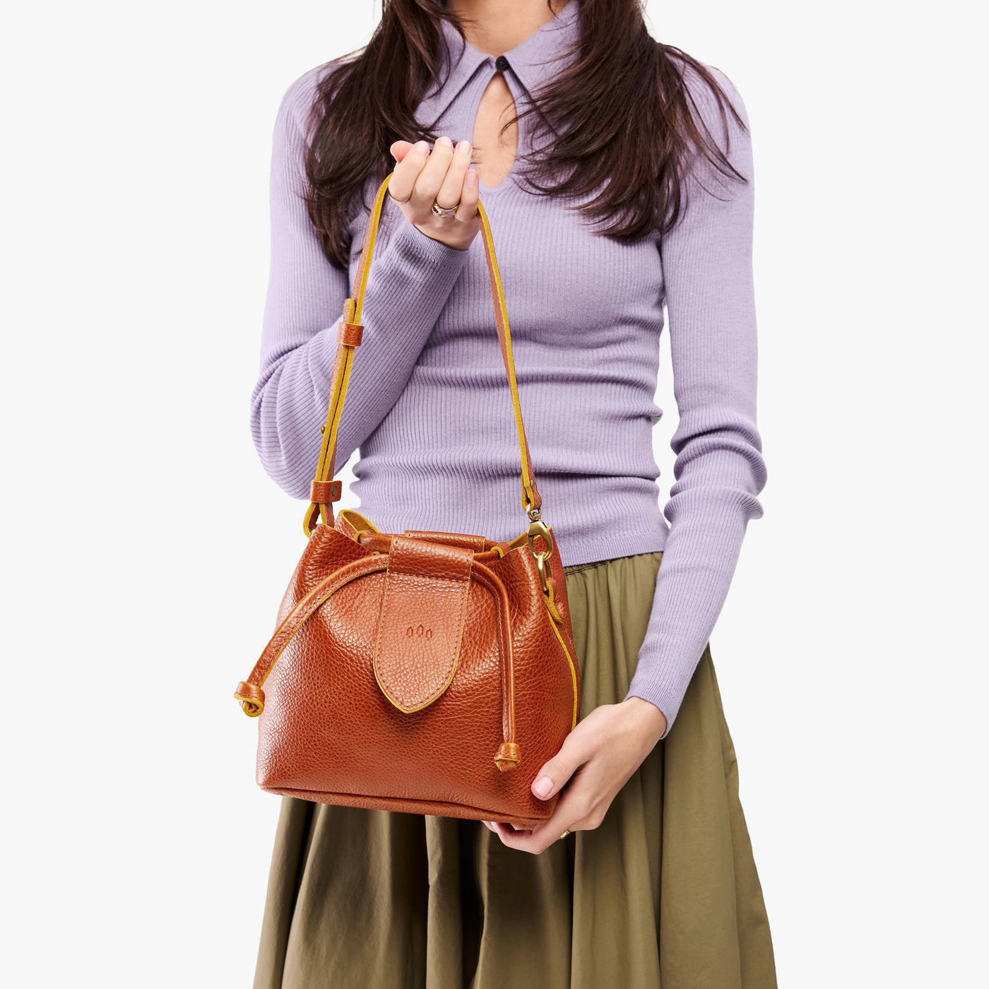 Firefly Bucket Bag | Portland Leather Goods