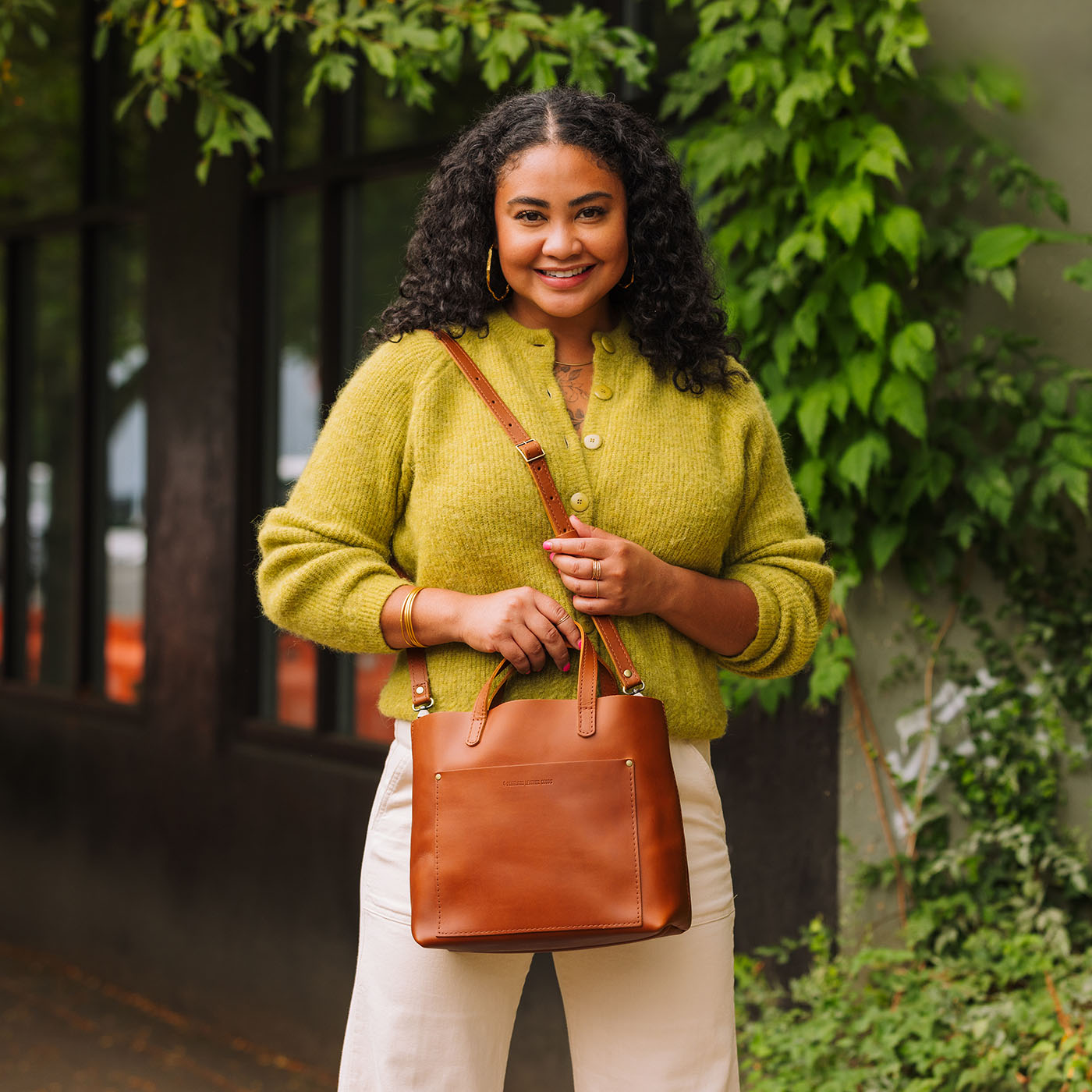 'Almost Perfect' Medium Crossbody Tote | Portland Leather Goods