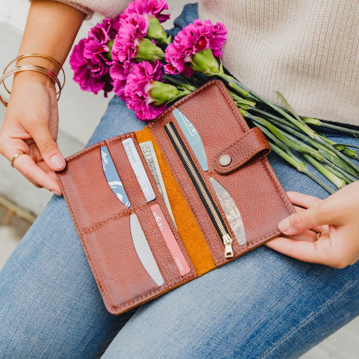 'Almost Perfect' Women's Bi-Fold Wallet | Portland Leather Goods
