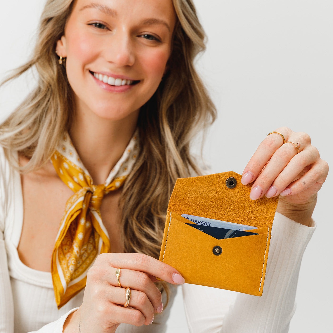 'Almost Perfect' Mini Envelope Wallet | Portland Leather Goods