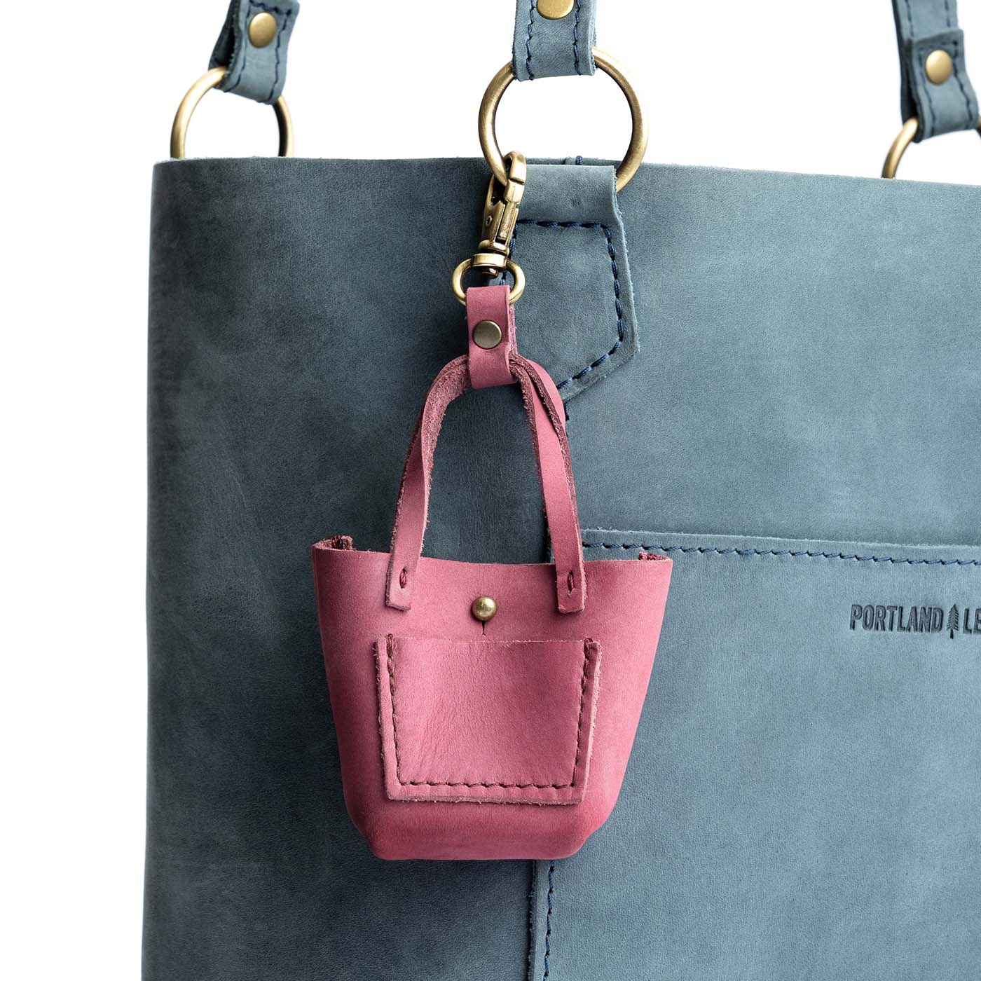 Teeny Tiny Tote Keychain | Portland Leather Goods