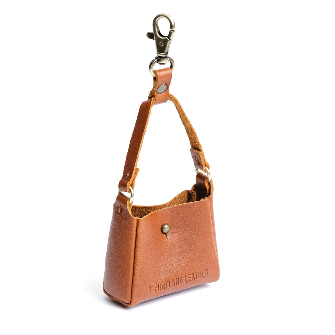 Teeny Tiny Triangle Keychain | Portland Leather Goods