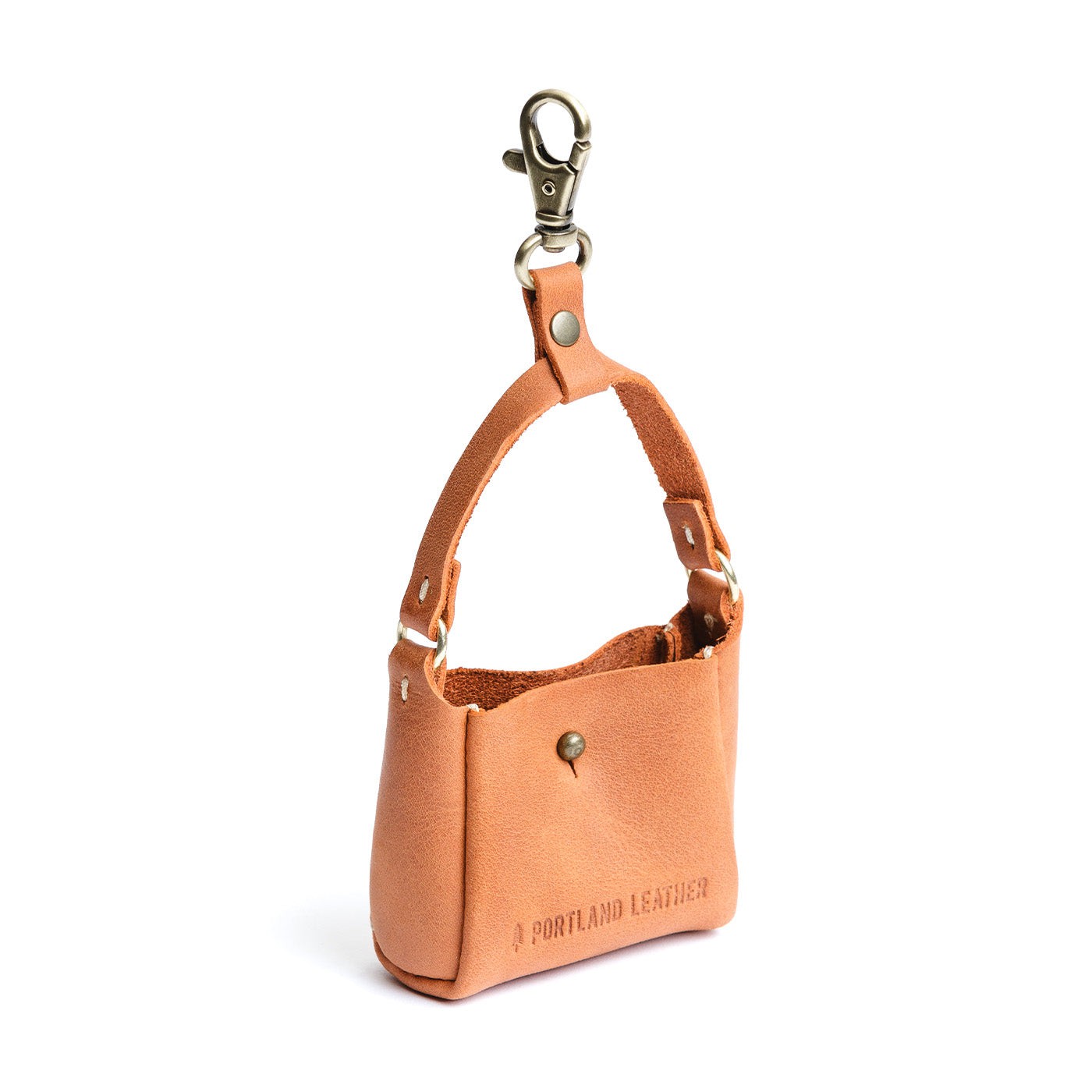 Teeny Tiny Triangle Keychain | Portland Leather Goods