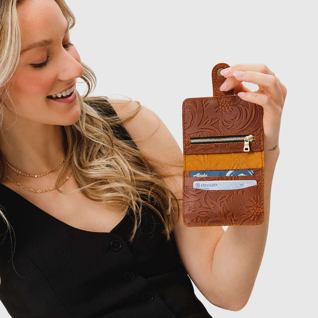 'Almost Perfect Women's Mini Bi-Fold Wallet | Portland Leather Goods