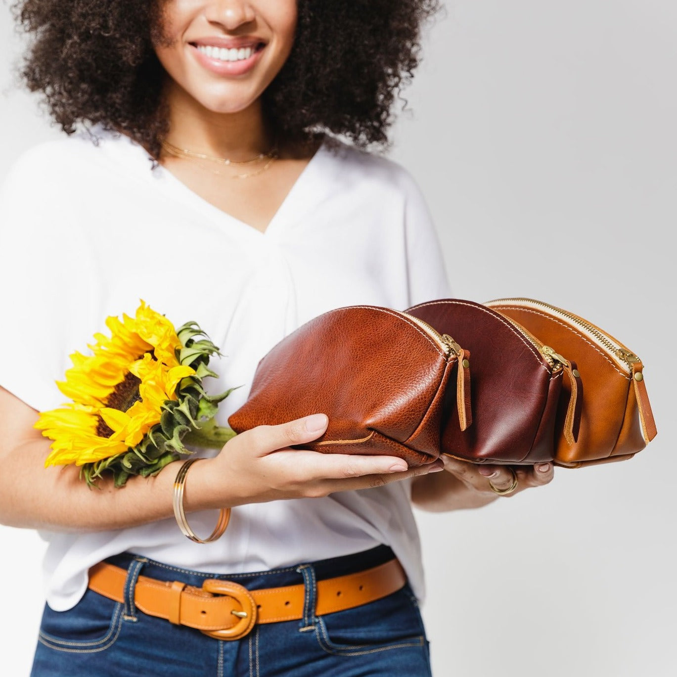 Eclipse Makeup Bag | Portland Leather Goods