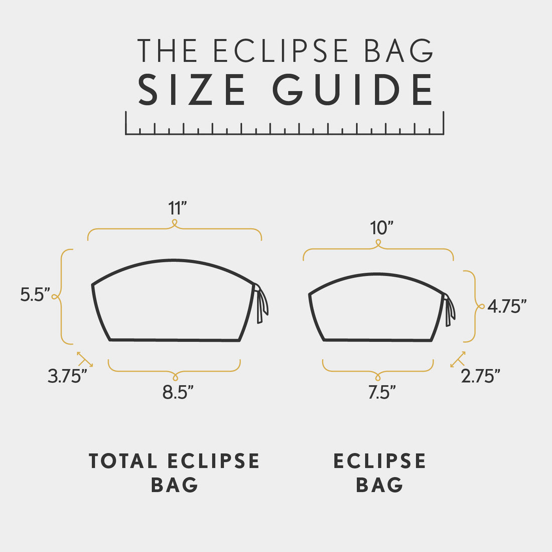 Eclipse Makeup Bag | Portland Leather Goods