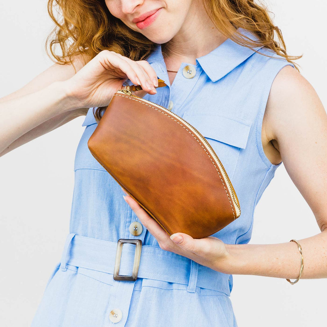 Eclipse Makeup Bag | Portland Leather Goods