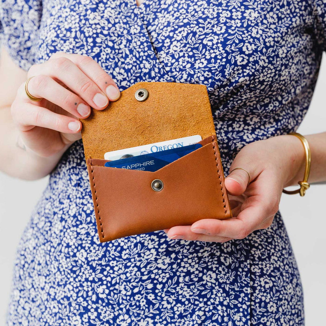 'Almost Perfect' Mini Envelope Wallet | Portland Leather Goods