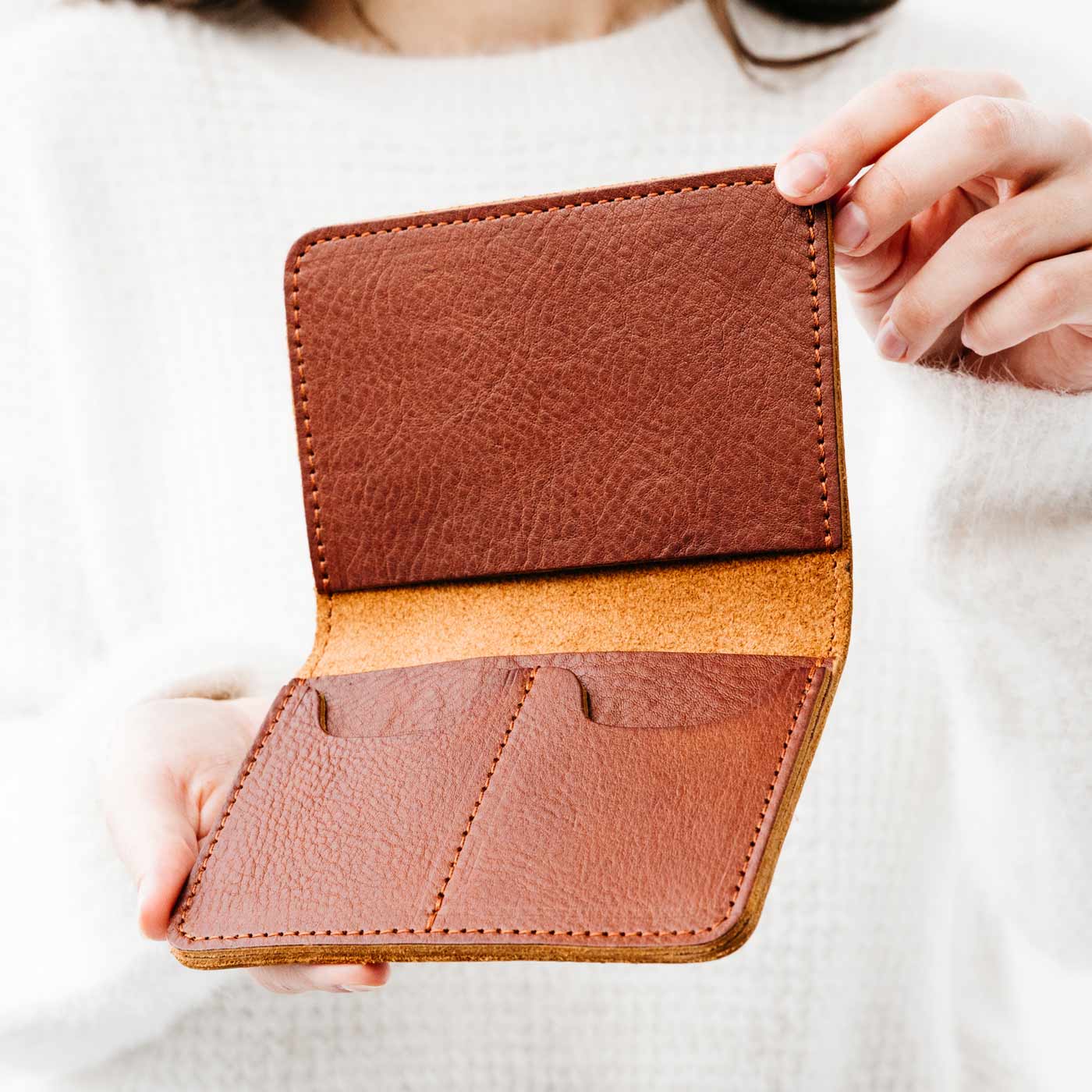 Leather Modern Passport Holder | Portland Leather Goods
