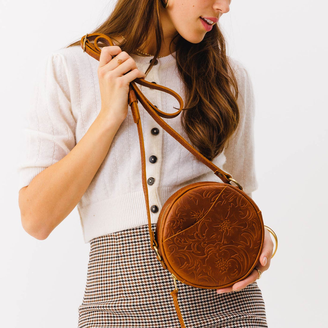 Circle Crossbody | Portland Leather Goods