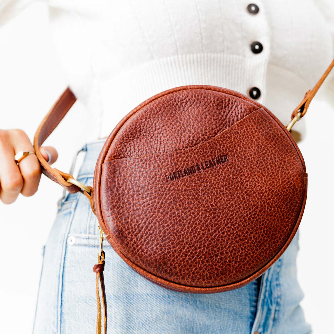 Circle Crossbody | Portland Leather Goods