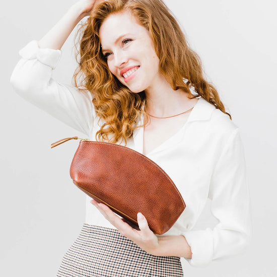 Eclipse Makeup Bag | Portland Leather Goods