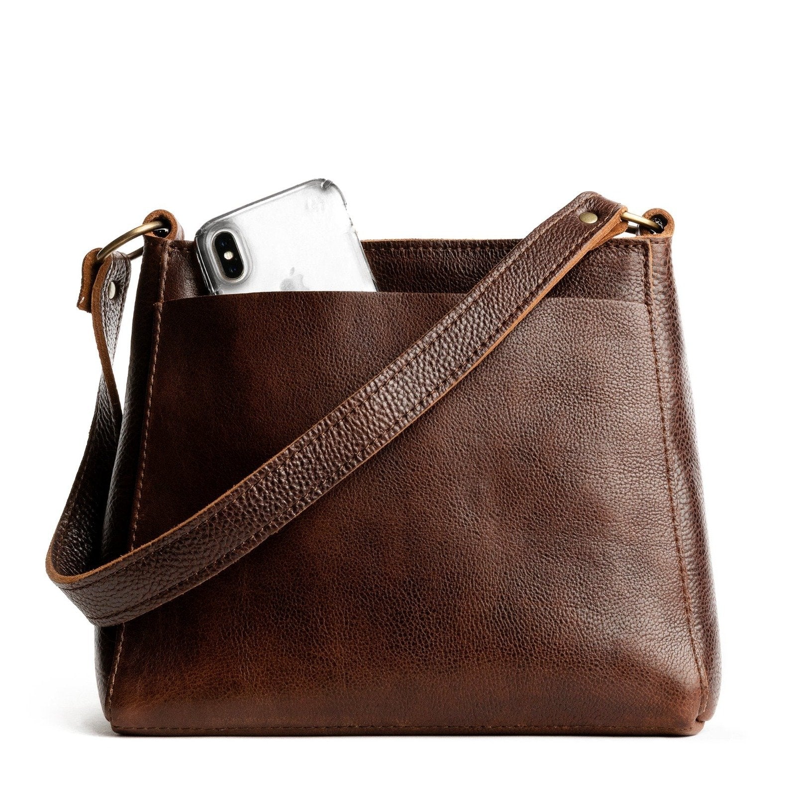 Triangle Shoulder Bag | Portland Leather Goods